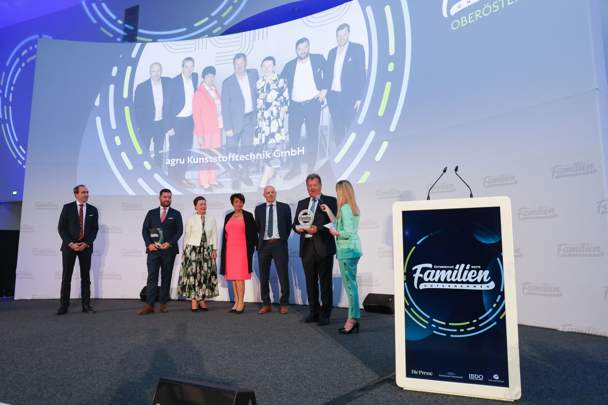 AGRU Wins a Best Family Business Award | AGRU America