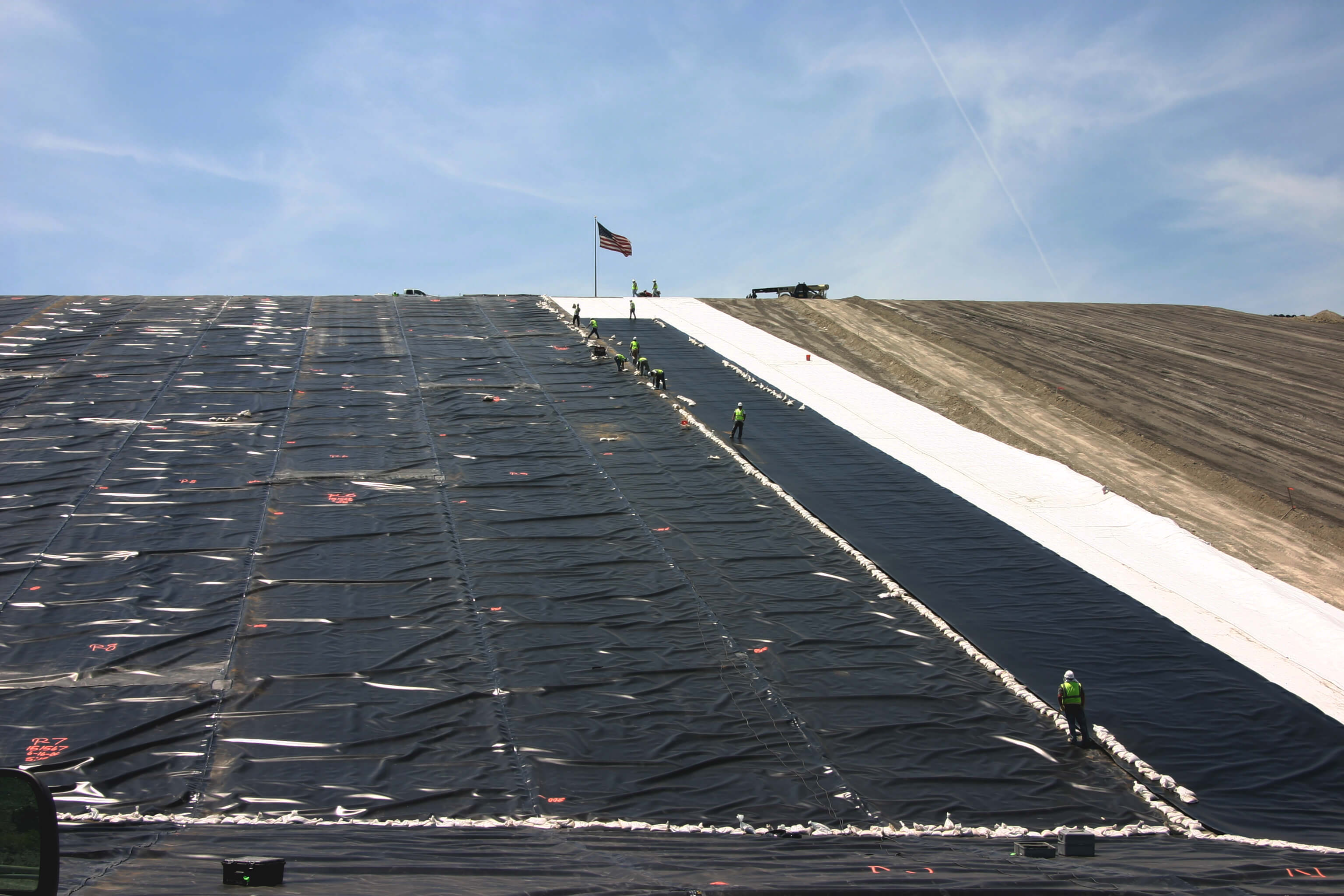 Geocomposite Landfill Cover and Closure System from AGRU America